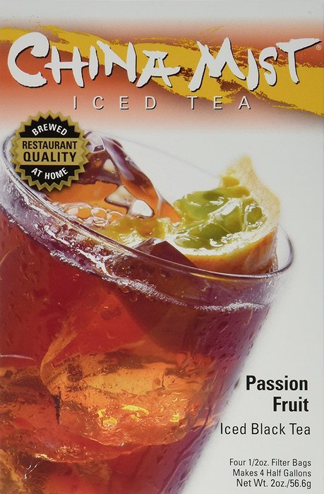 China Mist Iced Tea Brew at Home Iced Tea, Passion Fruit, 2 Ounce ...