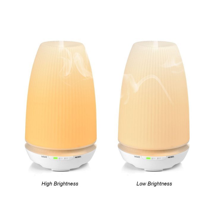 DDSKY Ultrasonic Air Humidifier Aromatherapy LED Light Aroma Diffuser ...