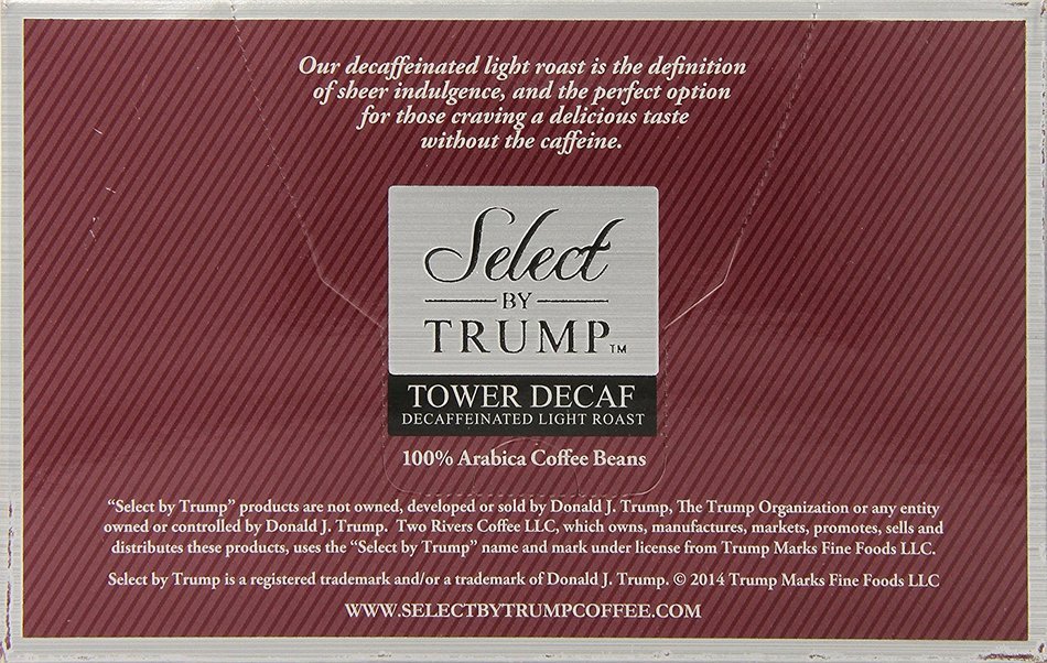 Select by Trump Resort Coffee Single-Cup Coffee, 12 Count (Pack of 6 ...