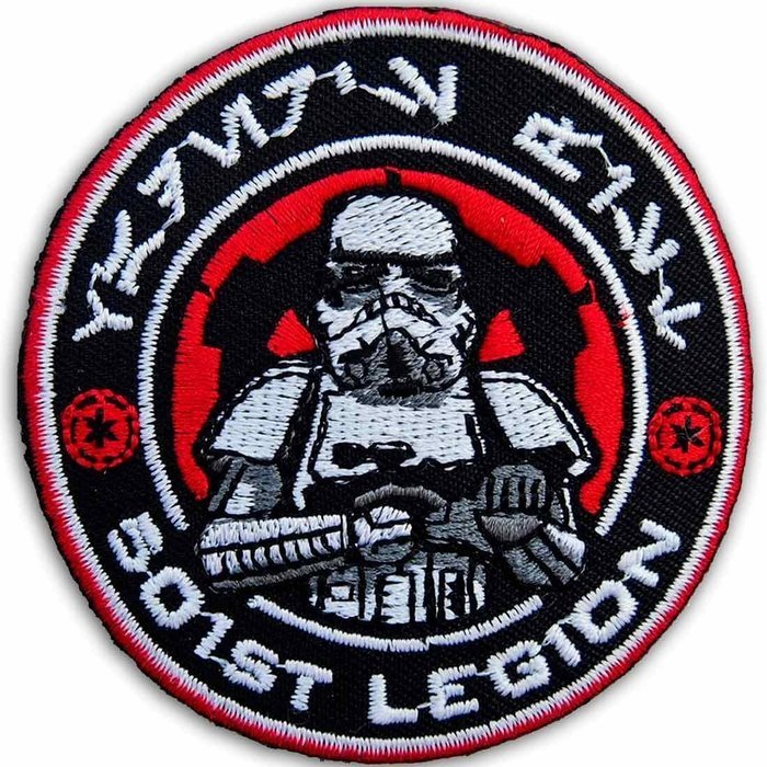 Starwar Comic Legendary Film Patch Embroidered Iron on Patches Sew on ...