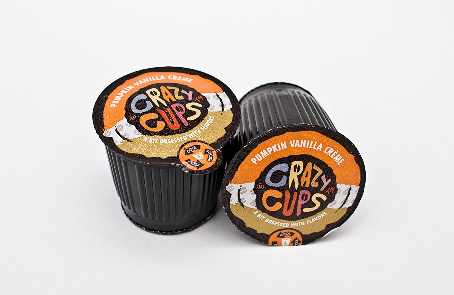 Crazy Cups Flavored Coffee Deluxe Sampler, Single Serve Cups for the ...