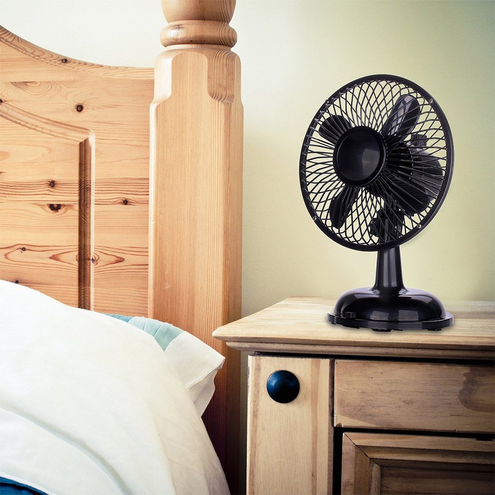 Wawoo Mini USB Rechargeable Pivoting Cooling Portable 4 Inch Tabletop ...