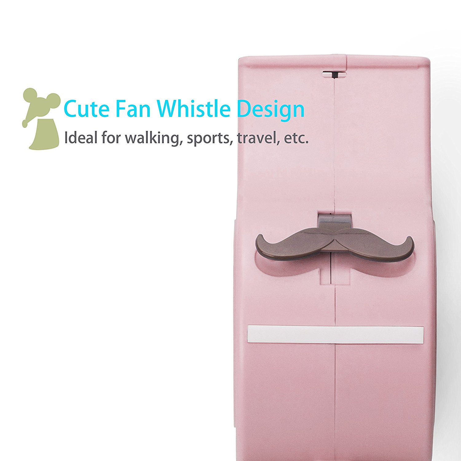 Veesee Portable Mini USB Fan with Two Wind Speed for Home Office ...