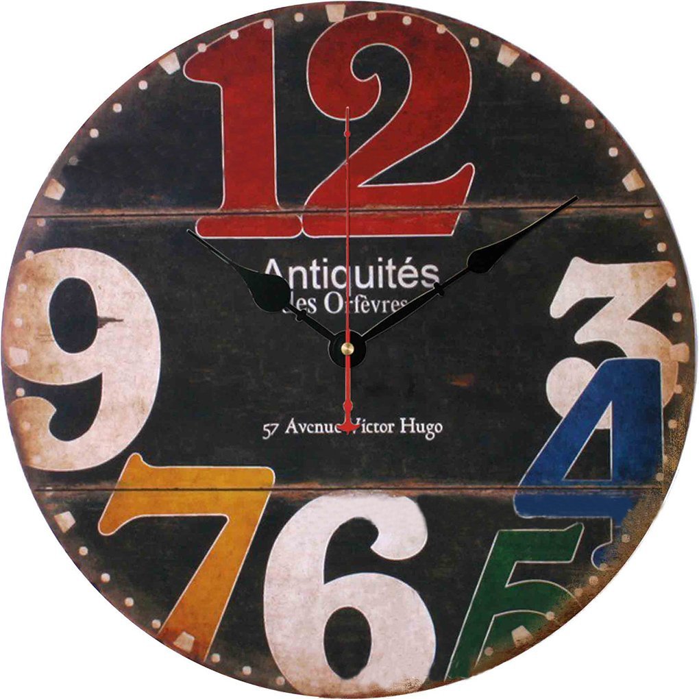 MuLuo EO class environmental MDF Hanging Watches Living room Quartz ...