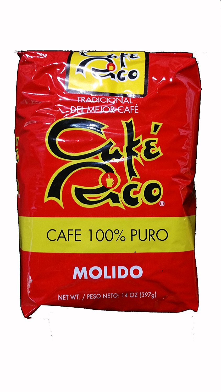 Cafe Rico Ground Coffee From Puerto Rico 14 Ounces 6 Pack Molido N3 ...
