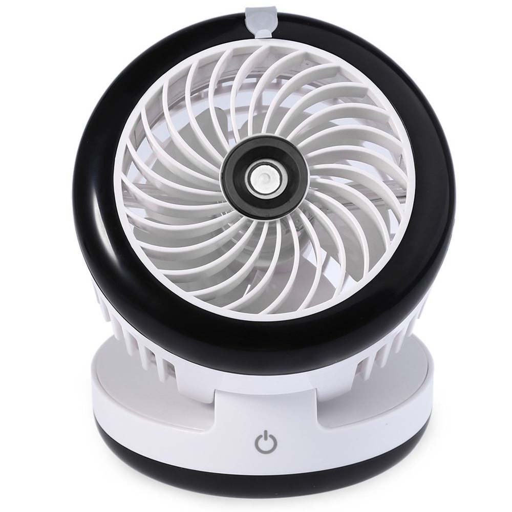 HJIAN Portable Mini Misting Fan Table Fans Humidifier Fan Portable ...