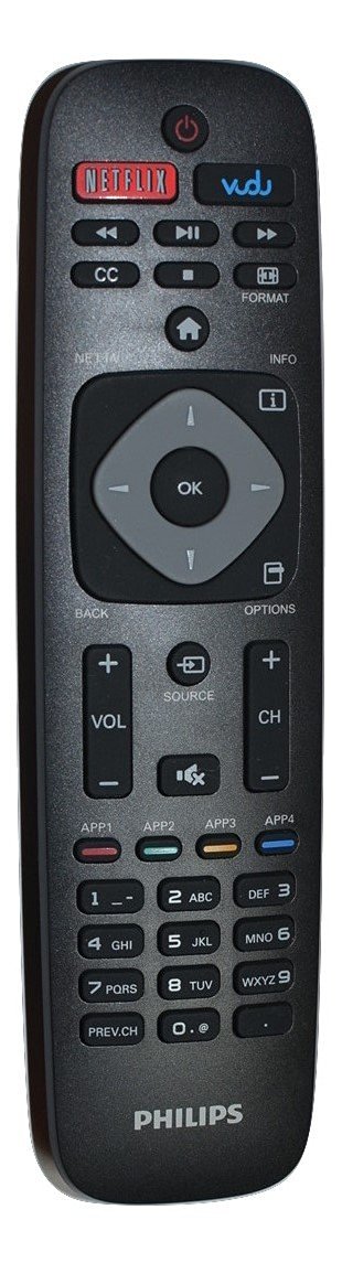 OEM Philips Smart TV Remote Control: 32PFL4609 32PFL4909 40PFL4609 ...