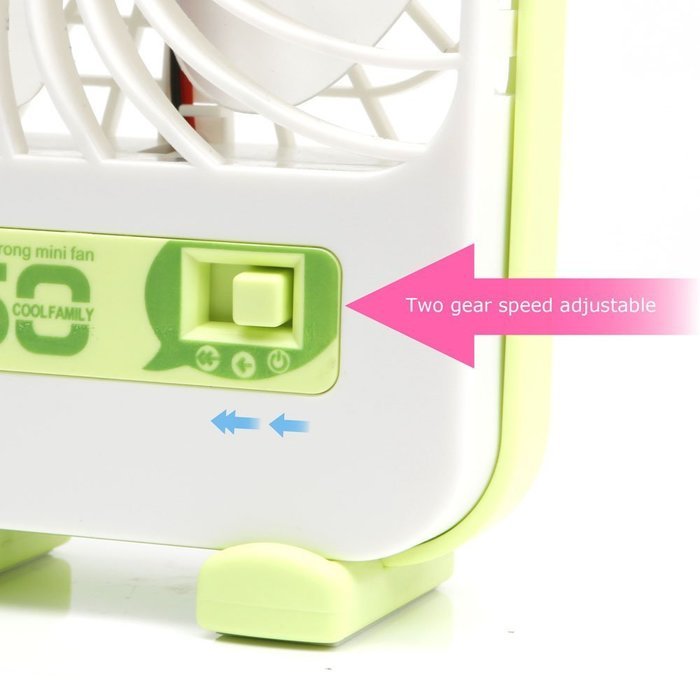 Bobonida Adjustable Desk Personal Fans Table USB Mini Fan USB Powered ...