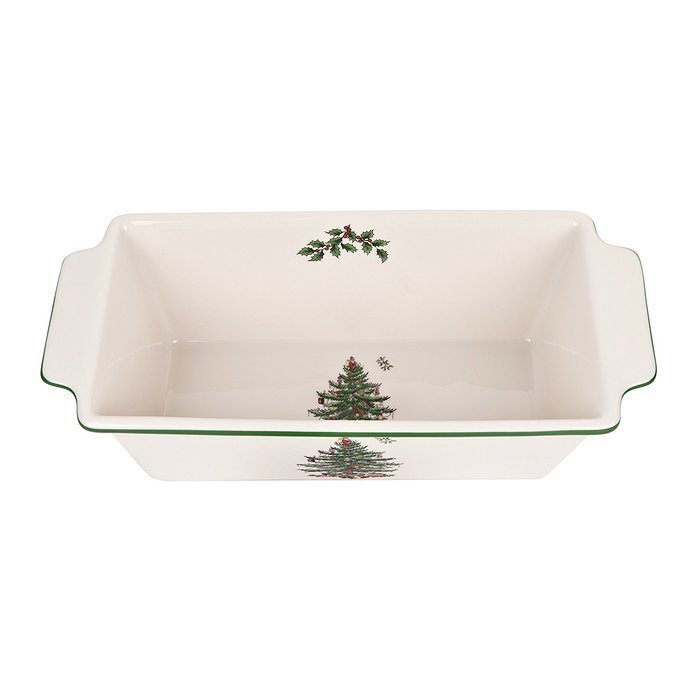 Spode Christmas Tree Loaf Pan free image download