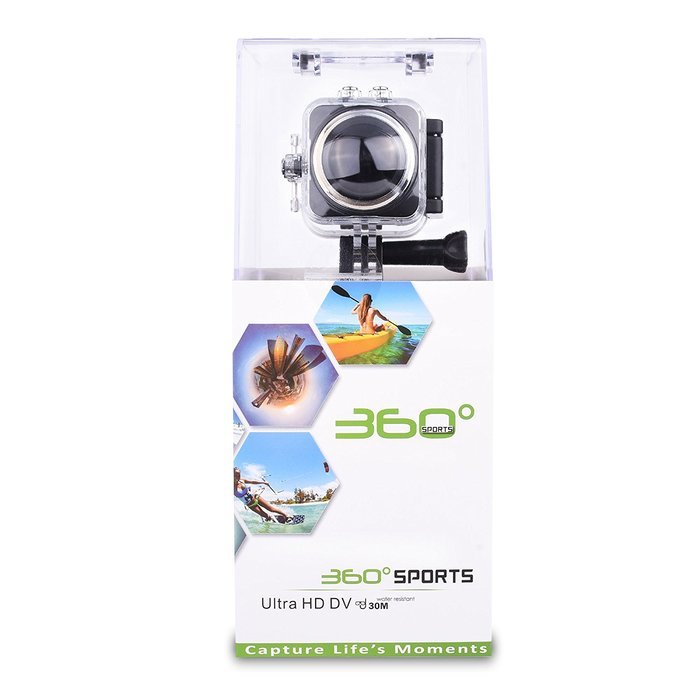 MARVUE MA60 360 Degree Panoramic Camera Action Sports Camera WIFI 12MP ...