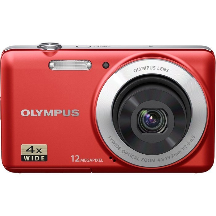Olympus VG-110 12 MP Digital Camera with 4x Wide Zoom Lens (27mm) and 2 ...