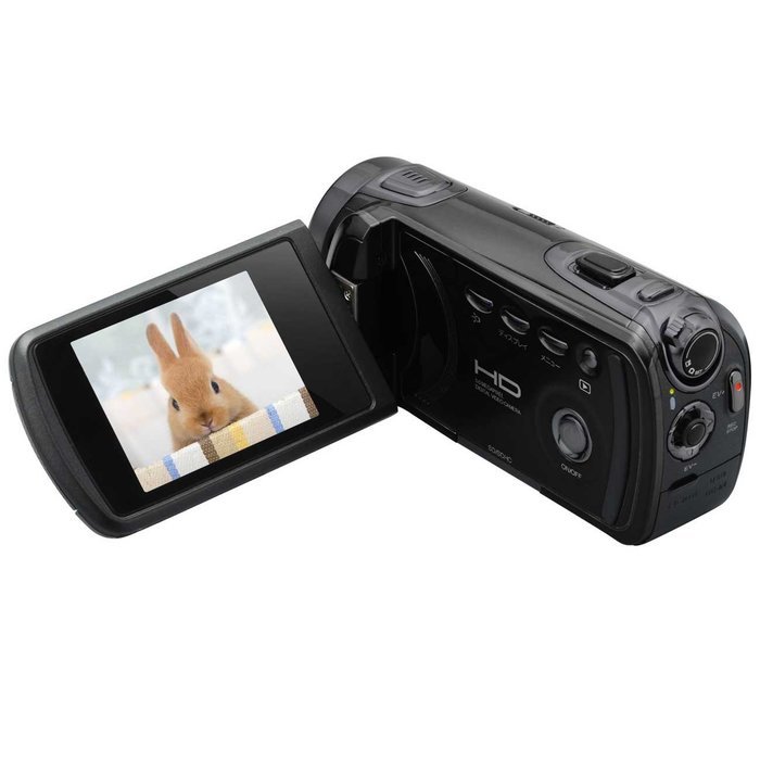 GREEN HOUSE battery-operated HD Digital Video Camera Black N2 free ...