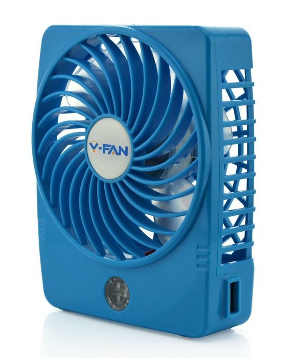 Niceshop® Mini Handheld Square Electrical Portable Rechargeable Fan 3 ...