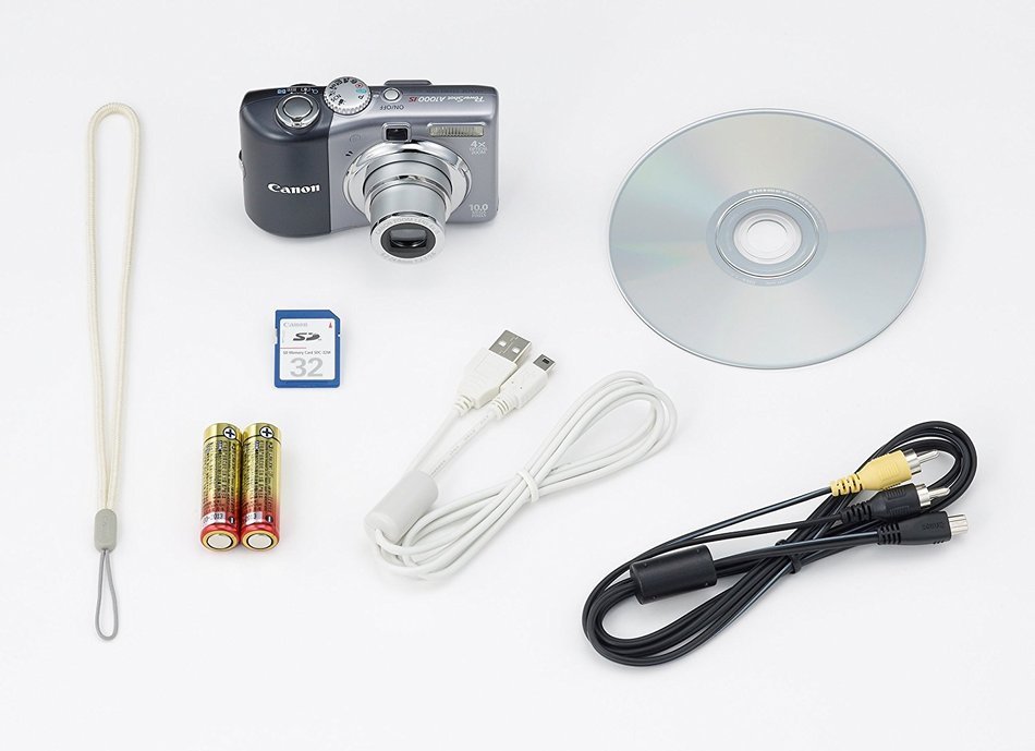 Canon Powershot A1000IS 10MP Digital Camera with 4x Optical Image ...