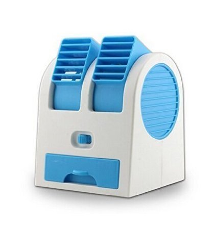 Alytimes Desktop Dual Bladeless Portable Adjustable Angles Scented Air ...