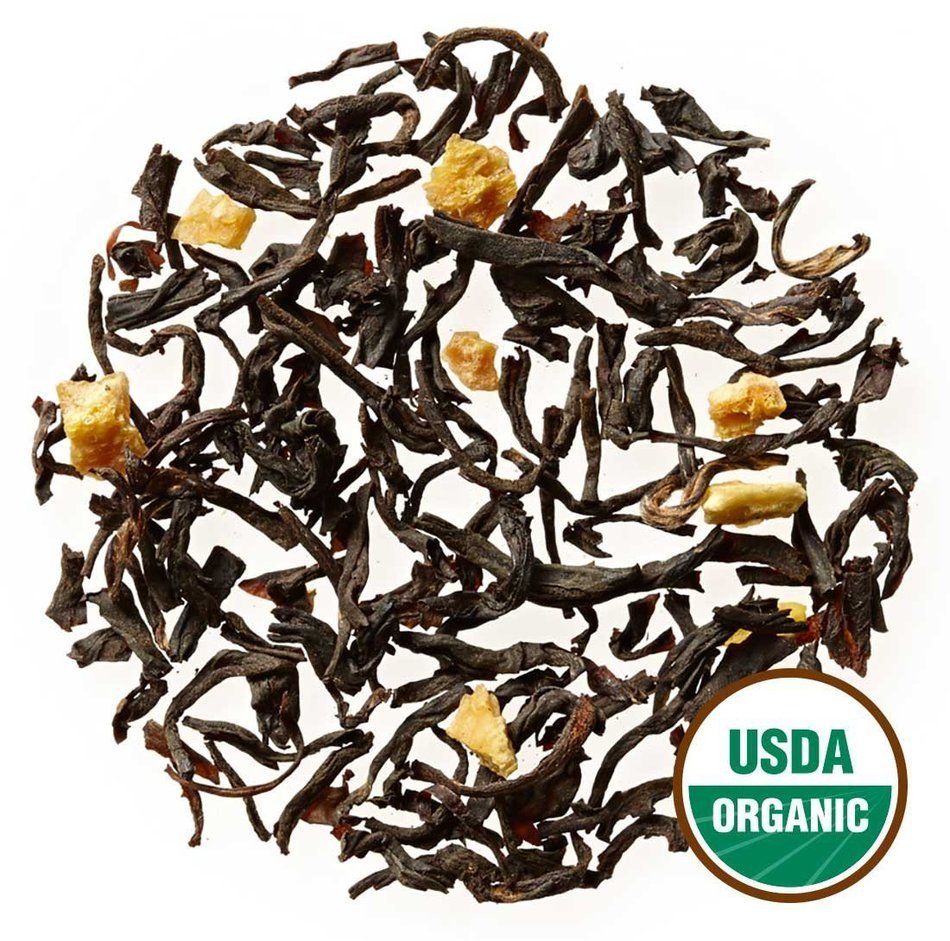 Golden Moon Tea - Madagascar Vanilla Tea - Organic - Loose Leaf - Non ...