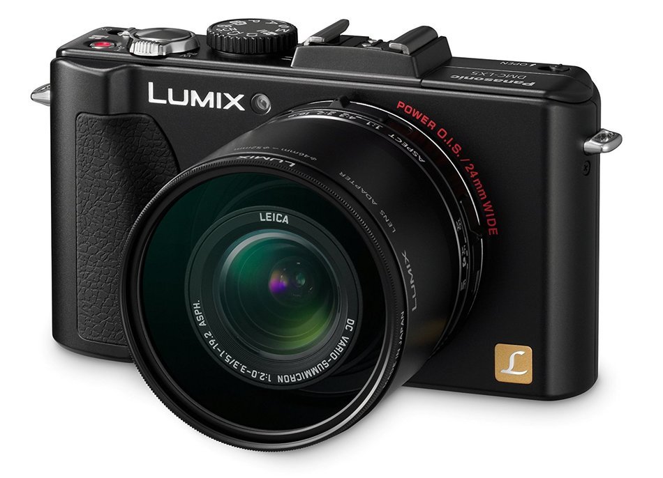 Panasonic Lumix DMC-LX5 10.1 MP Digital Camera with 3.8x Optical Image ...