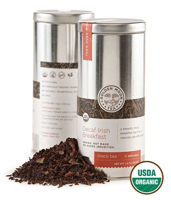 Golden Moon Tea - Madagascar Vanilla Tea - Organic - Loose Leaf - Non ...