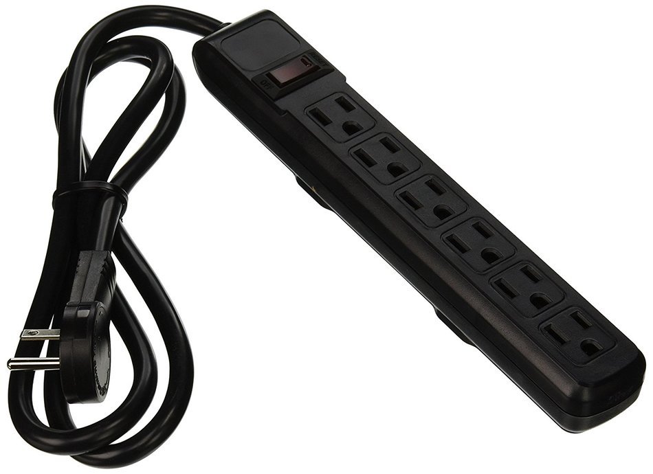 CableWholesale 845-51W1-12204 Flat Rotating Plug, Surge/Modem Protector ...