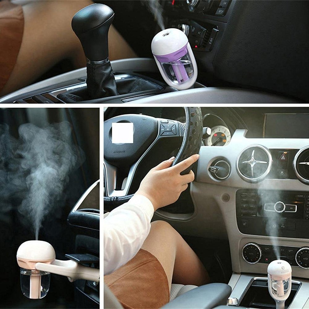[2 in 1] Tailbox Car Air Humidifier and Aromatherapy Essential Oil ...