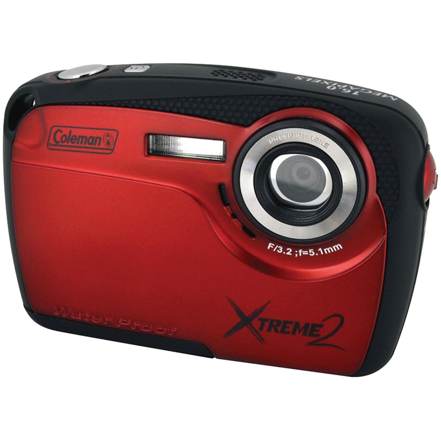 Coleman Xtreme II C12WP-Y 16MP Waterproof Digital Camera with 2.5-Inch ...