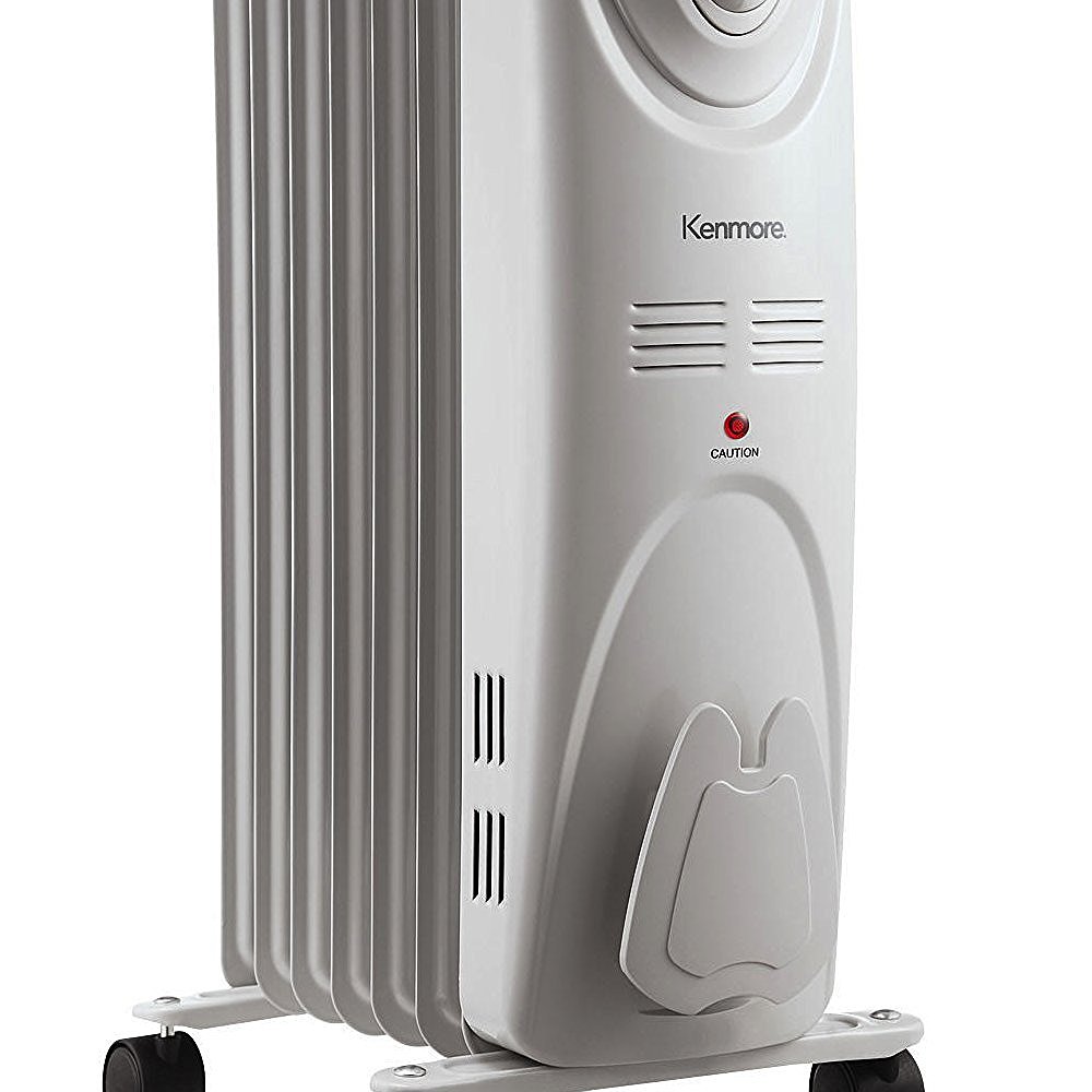 Kenmore Oil-filled Radiator Heater White - Large Room Heating N3 free ...