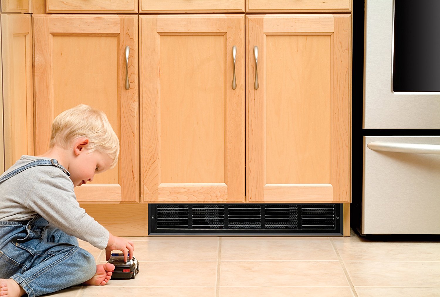 Dimplex CKHA20D31 Fan-Forced 1800-Watt Kick Space Heater, Black free ...