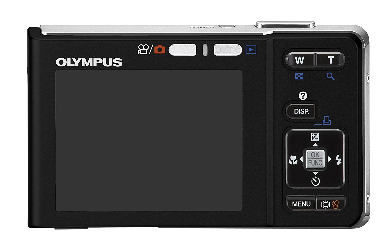 Olympus FE360 8MP Digital Camera with 3x Optical Dual Zoom (Black) free ...