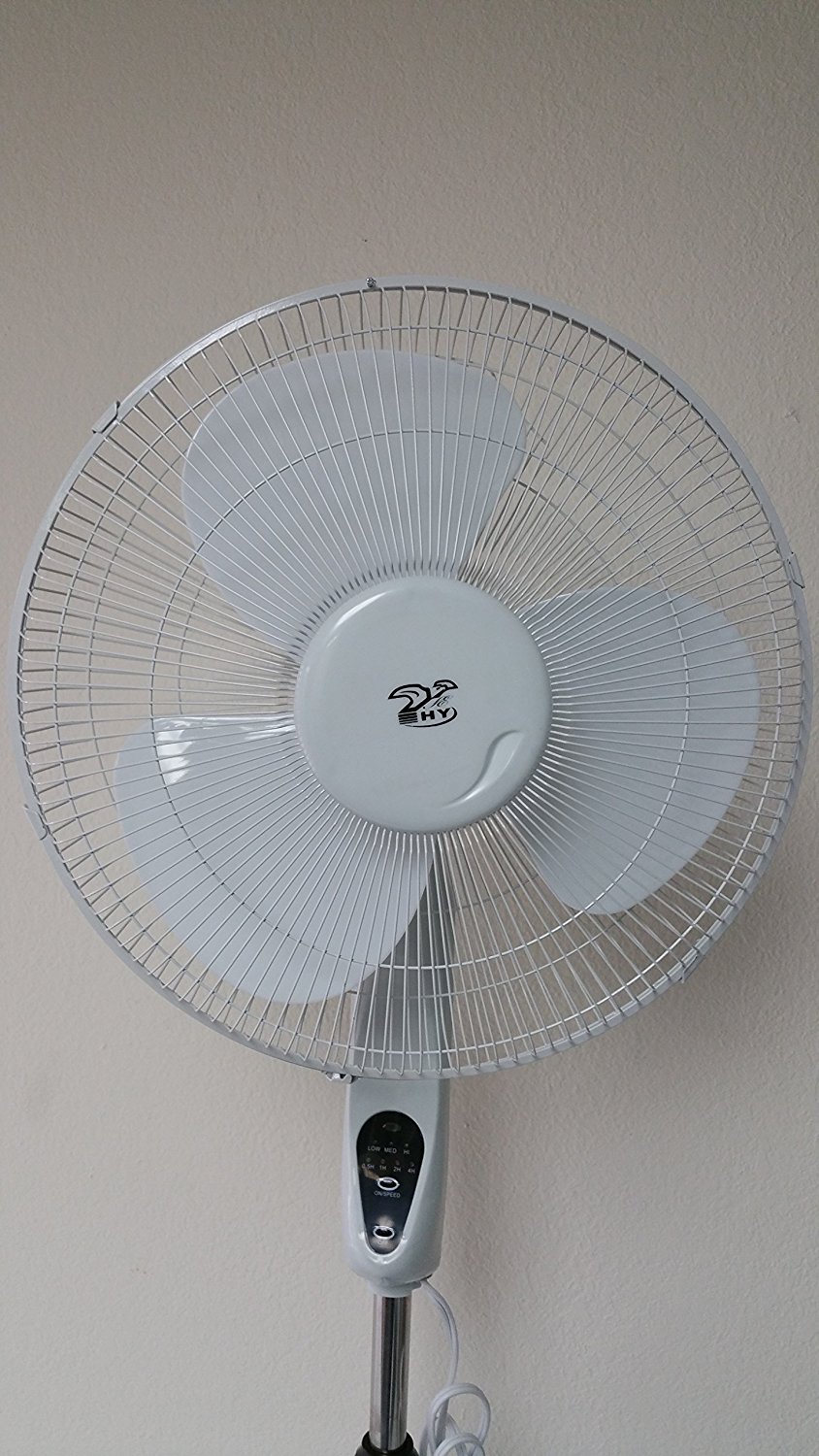 South Eagle Adjustable 16 Inch Remote Control Stand Fan RSF15-40P N4 ...