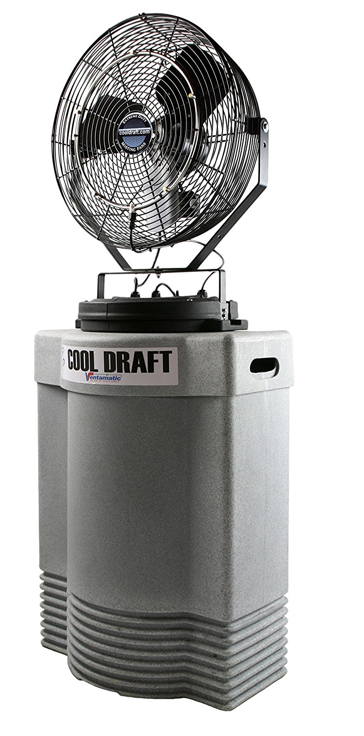 Cool Draft CDMP1840GRY Mid-Pressure 180 PSI 22-Inch Diameter 4-Position ...