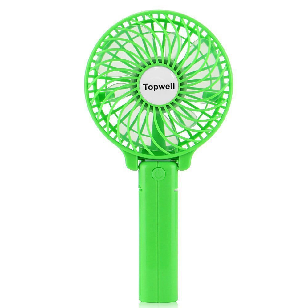 Topwell® Rechargeable Fans Portable Handheld Fan Battery Operated ...