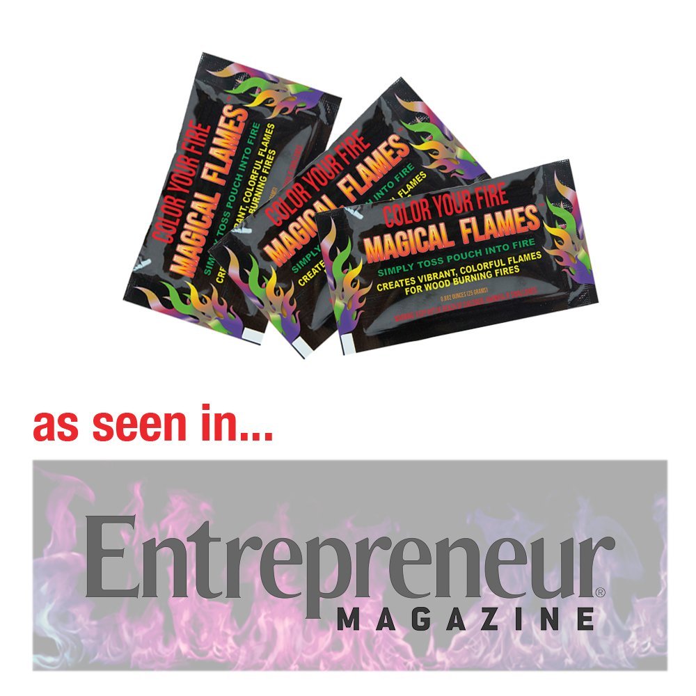 Magical Flames Vibrant & Colorful Flames for Wood Burning Fires (25 ...