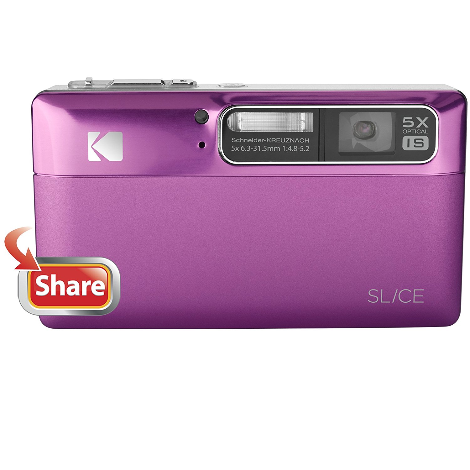 Kodak Slice 14MP Digital Camera with Schneider-Kreuznach Prism 5x ...