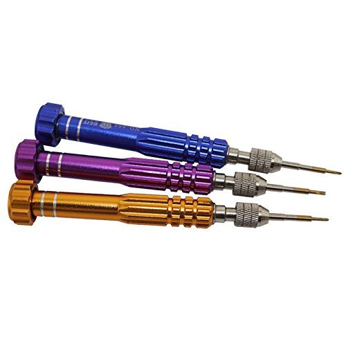 5 in 1 Pentalobe Repair Screwdriver Set For iphone 6G 5/5S/5C 4/4S ...