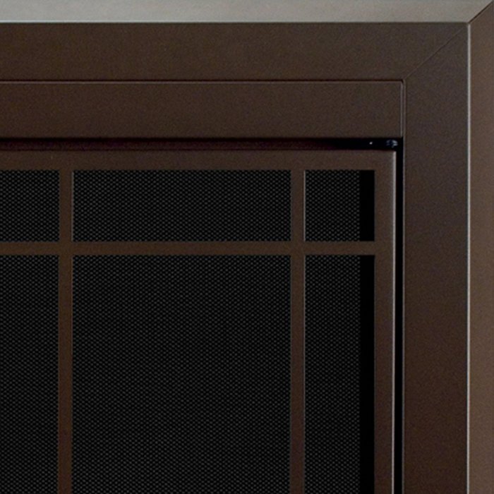 Pleasant Hearth EN-5500 Pleasant Hearth Enfield Glass Firescreen, Small ...