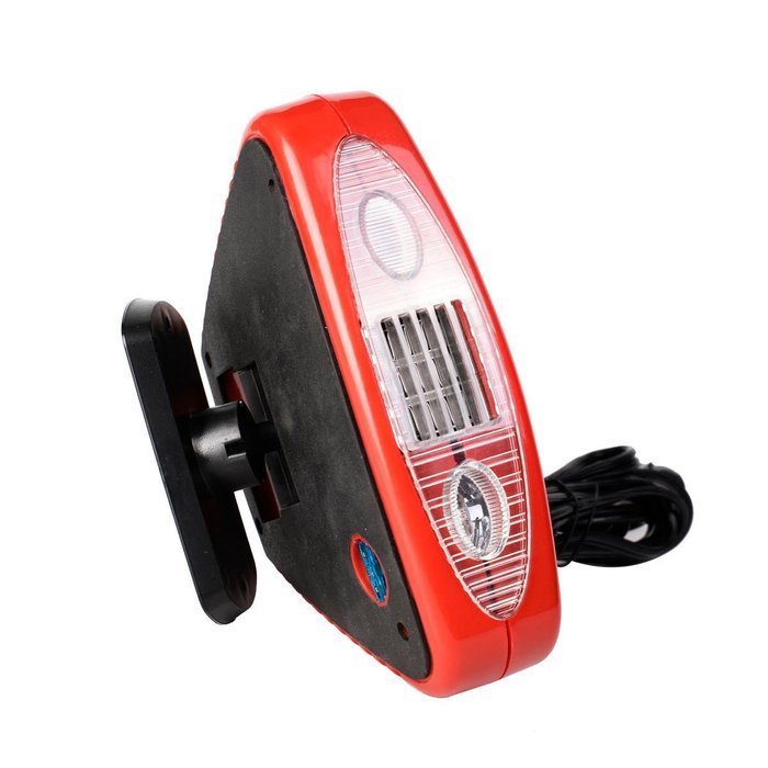 12 Volt Dc Auto Portable Heater Fan Defroster with Light Electric Car ...