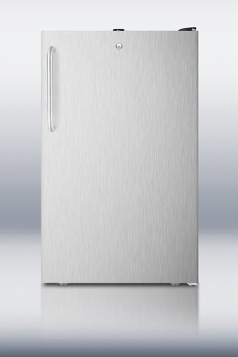 Summit FF521BL7SSTB: Commercially listed 20" wide counter height all ...