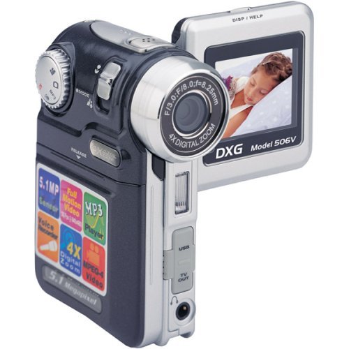 DXG DXG-506VK 5.0 MegaPixel Multi-Functional Camera with MPEG4 ...