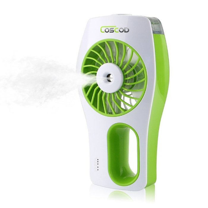 Rechargeable Handheld USB Mini Misting Fan with Personal Cooling ...