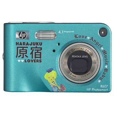 HP Photosmart R607 Harajuku Lovers 4.1 MP Digital Camera with 3x ...