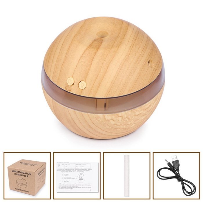 USB Diffuser Sunsbell 300ml Cool Mist Humidifier Ultrasonic Aroma ...