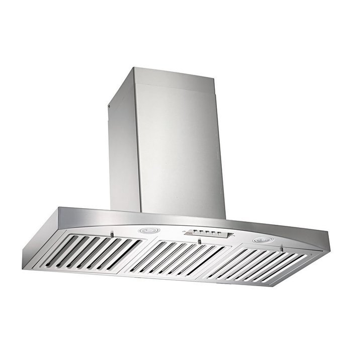 KOBE Range Hoods RA3830SQB-WM-1 Wall Mount 3-Speed, 680 CFM with LED ...