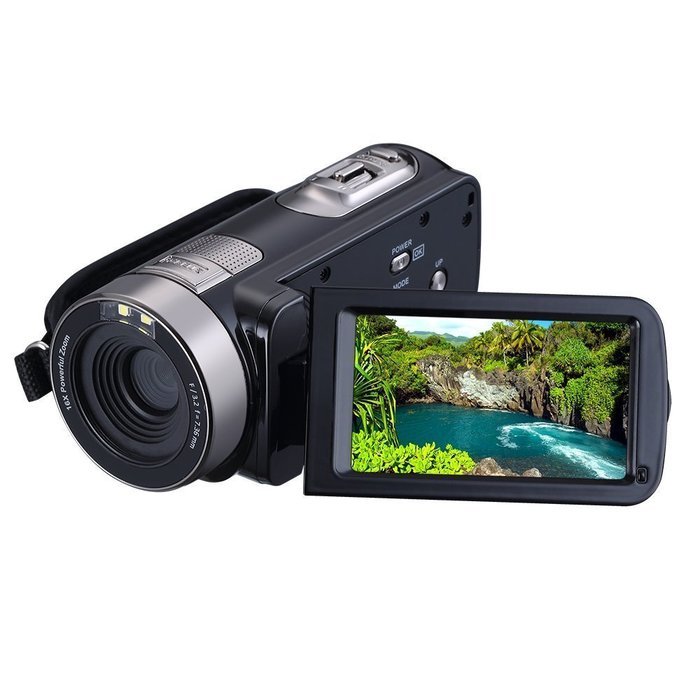 Digital Camera,KINGEAR D009 2.7" 24MP HD LCD Screen Digital Video ...