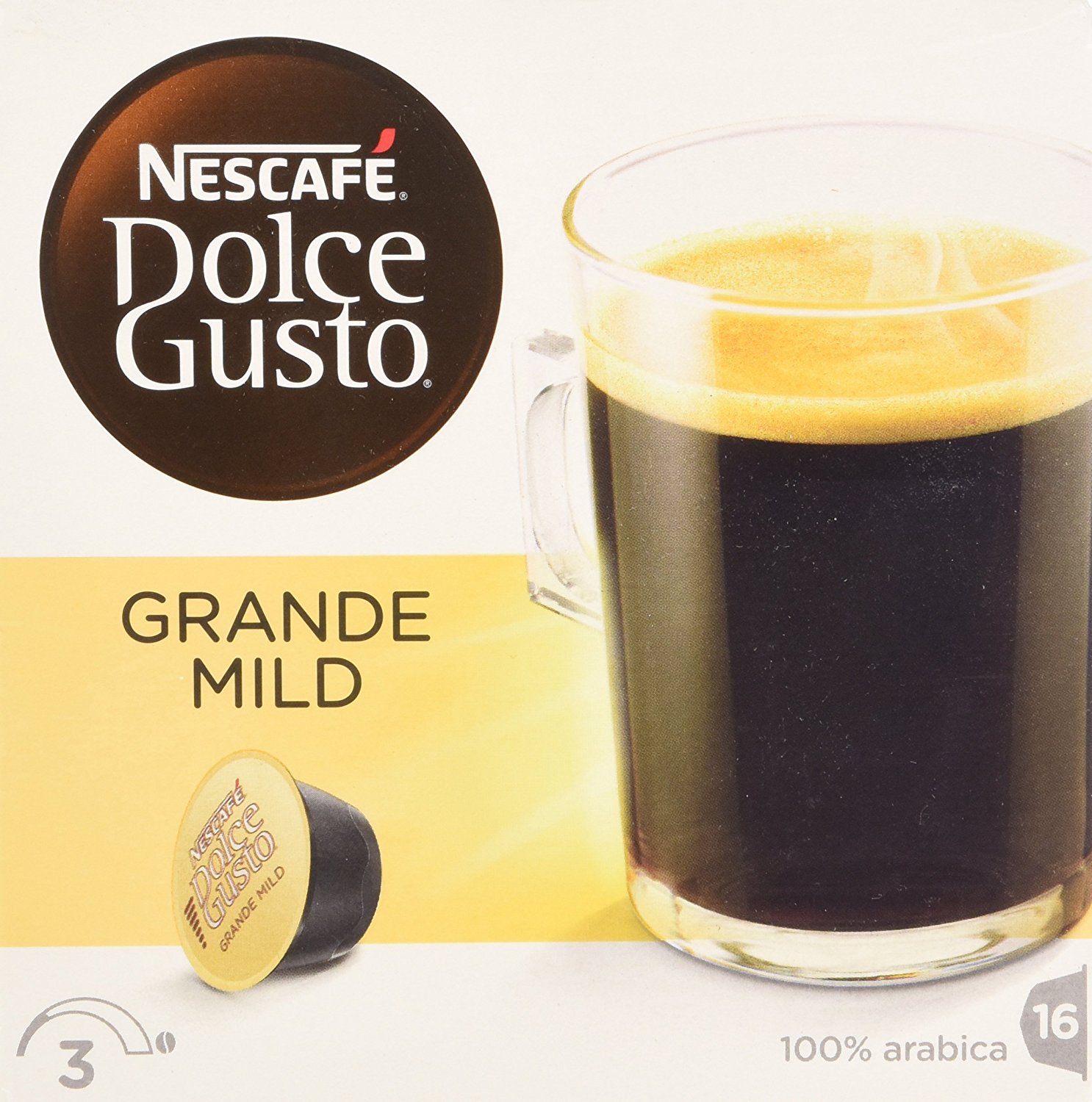 Nescafe Dolce Gusto Morning Blend Light Roast 16-8g capsules N4 free ...
