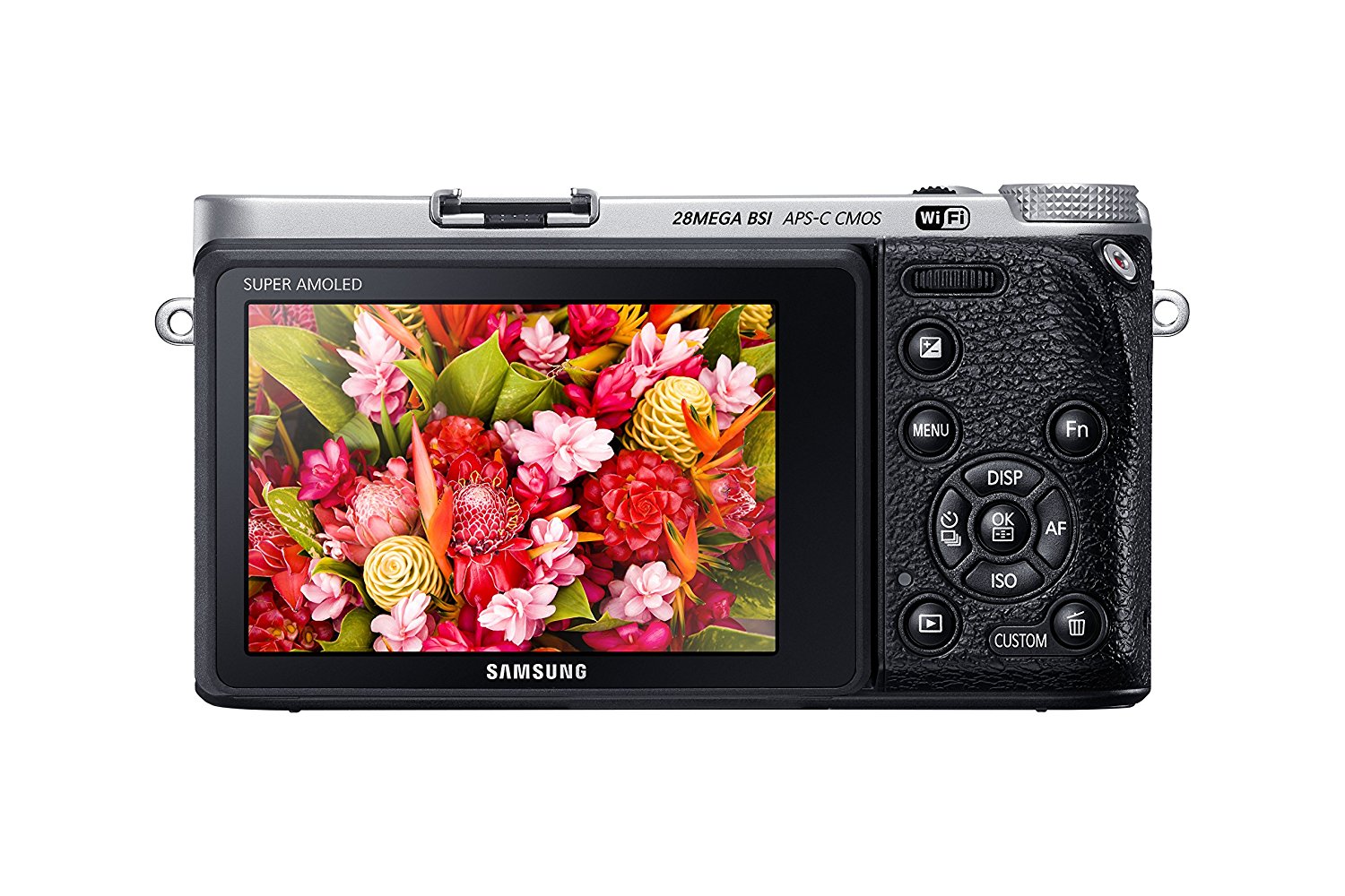 Samsung NX500 28 MP Wireless Smart Mirrorless Digital Camera with 16 ...