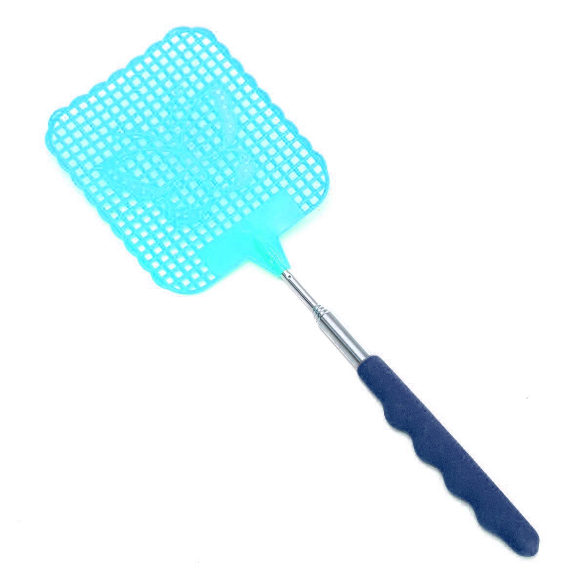 Plastic Retractable Butterfly Pattern Swatter Prevent Insect Bug Racket ...