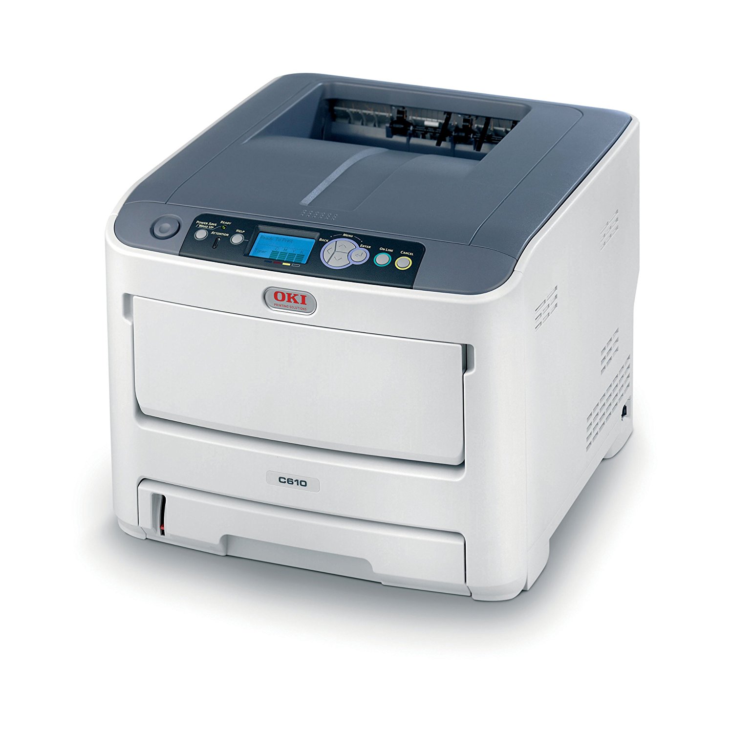 OKI Data C610N 34ppm LED Digital Color Printer (62433401) free image ...