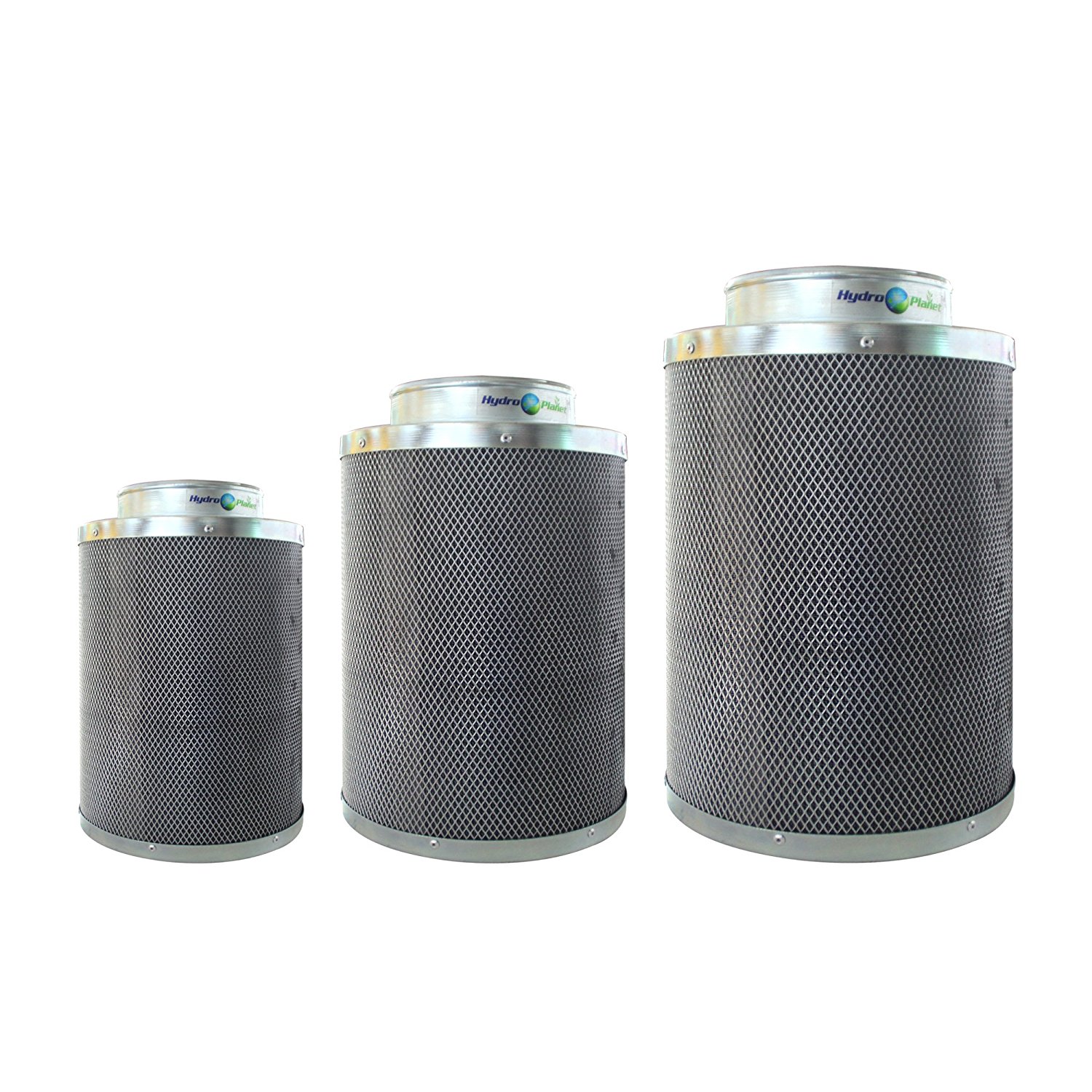 Hydroplanet™ 8 Inch Air Carbon Filter Charcoal for Inline Fan, 4inch ...