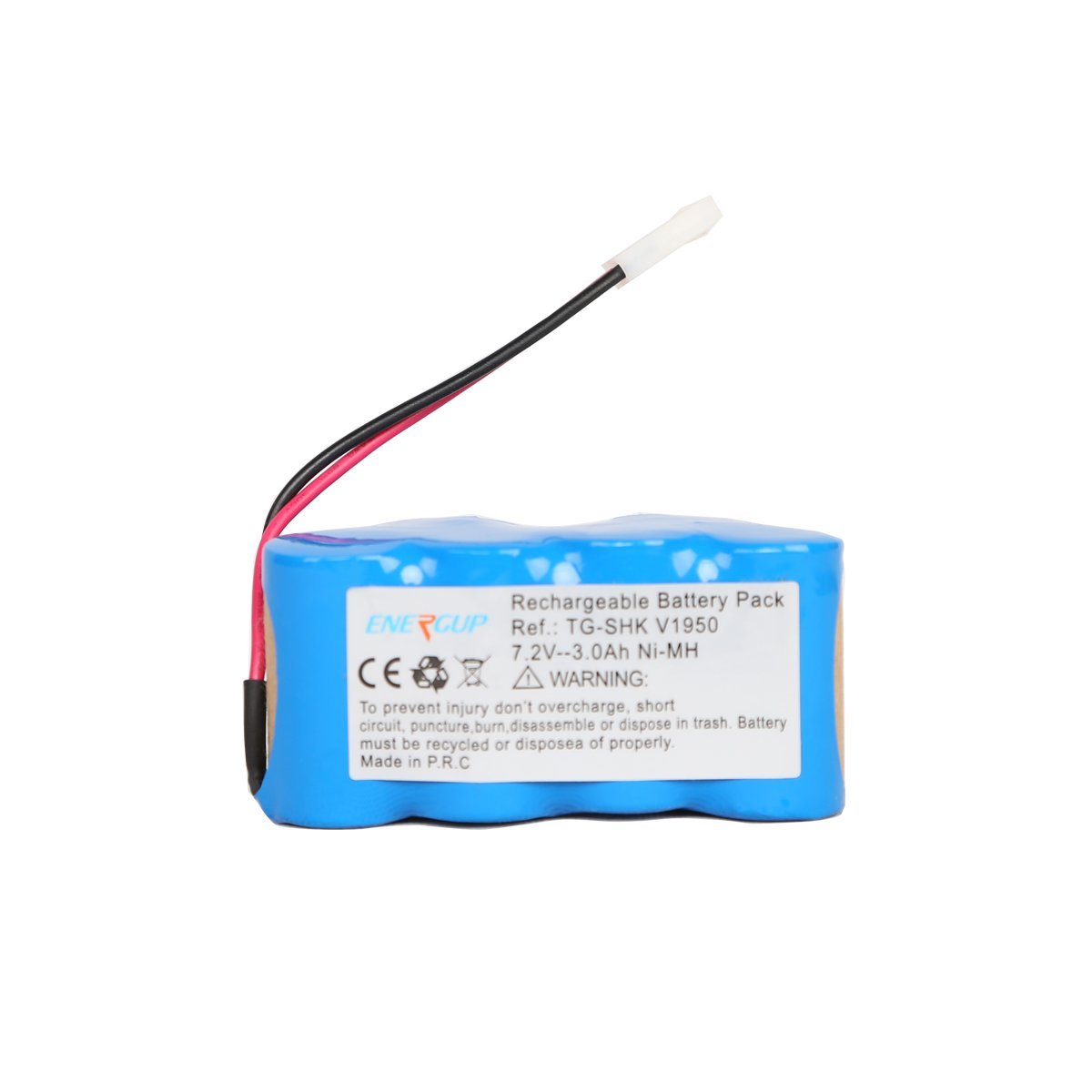 Energup 7.2v 3000mAh Euro-Pro Shark Replacement Battery for Cordless ...
