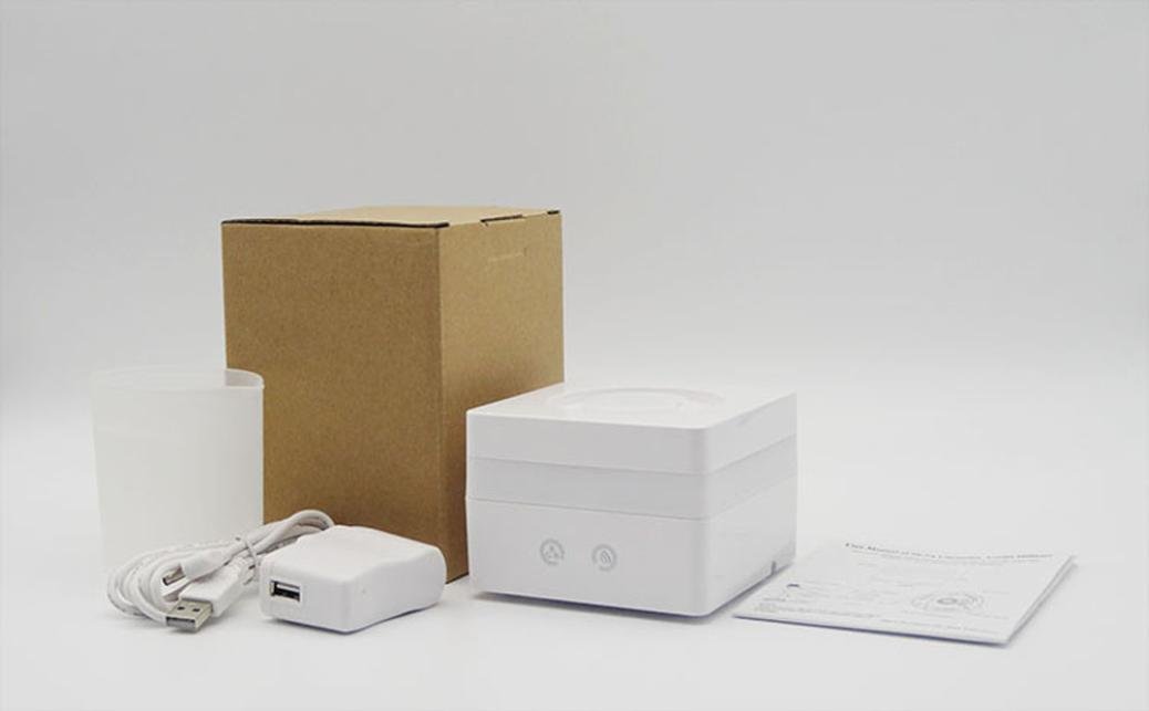 DZT1968 White Essential Oil Diffusers Aroma Ultrasonic Cool Mist ...